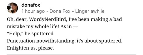 Easily Confused Words: Sputter vs. Splutter – WordyNerdBird